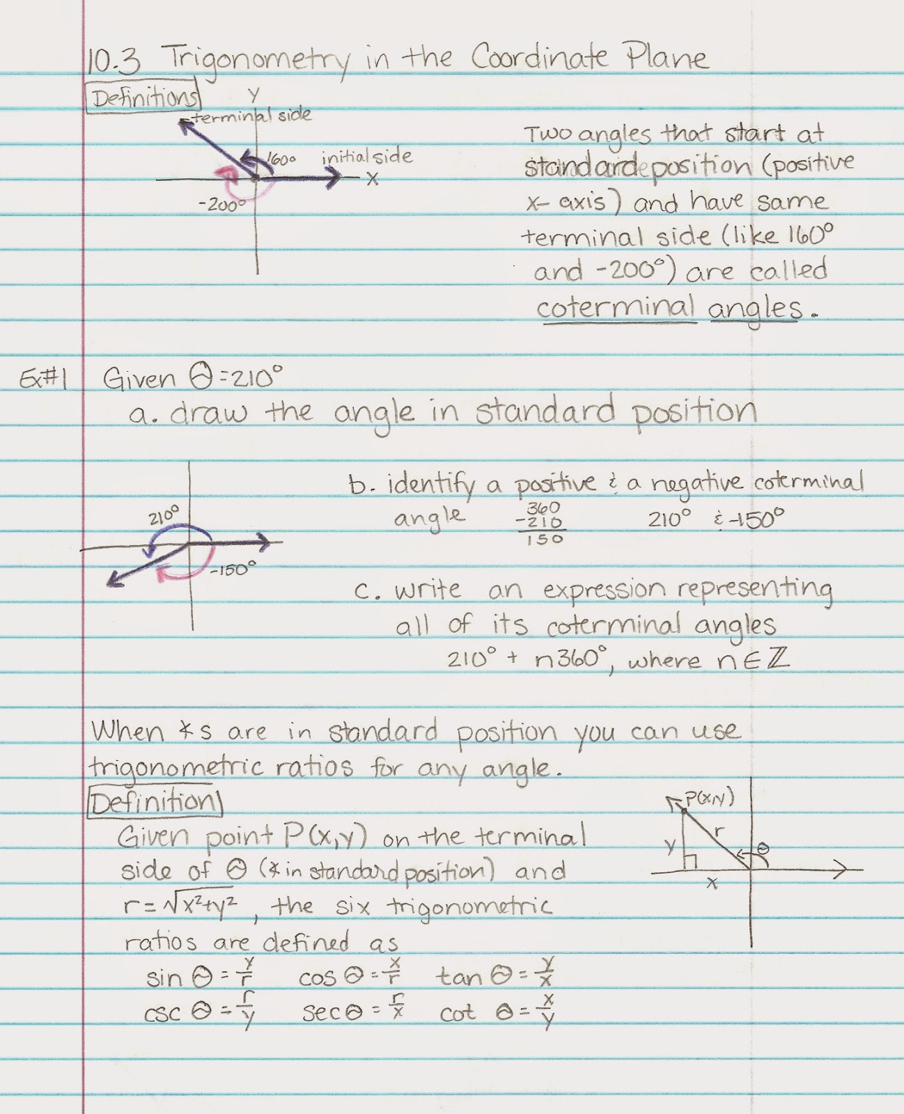 Algebra Alerts (Algebra 1 and 2): Algebra 2: Lesson 10.3 Notes and HW ...