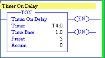 Blog Electrónica Radical: Parámetros de Temporizadores / Timer On Delay ...