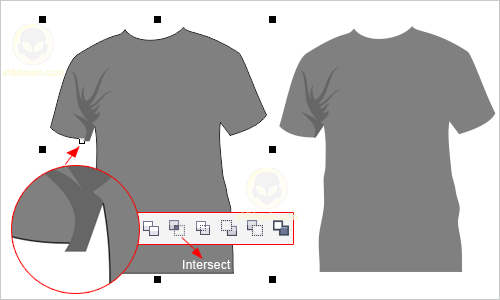 Make a T-shirt design with CorelDraw - Corel Draw Effect Tutorial