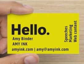 AMY INK: Making and breaking contacts