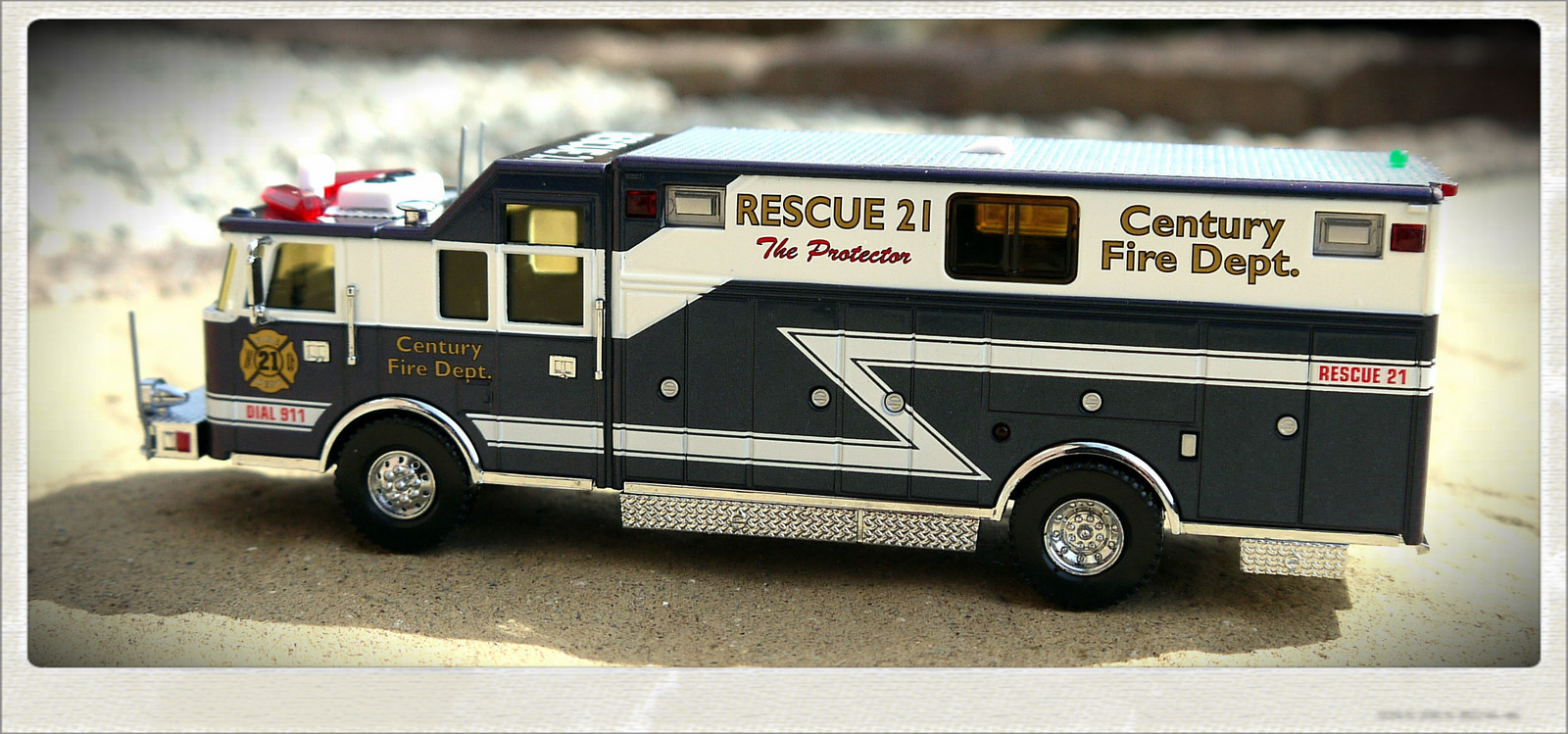 My Code 3 Diecast Fire Truck Collection: Pierce Lance Century Heavy ...