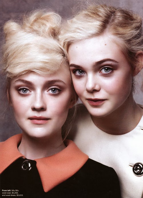 Lindas e talentosas: as irmãs Fanning.