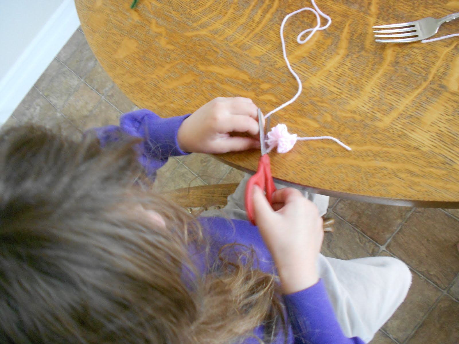 Almost Unschoolers: Fork Weaving