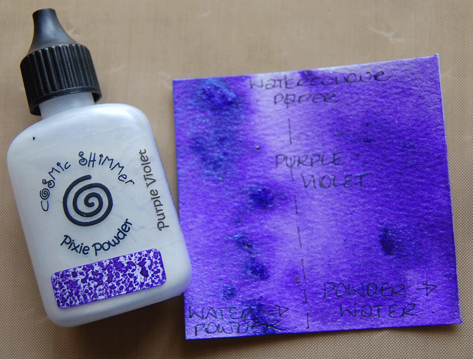 Scrap, Paper, Scissors: Cosmic Shimmer - Pixie powder