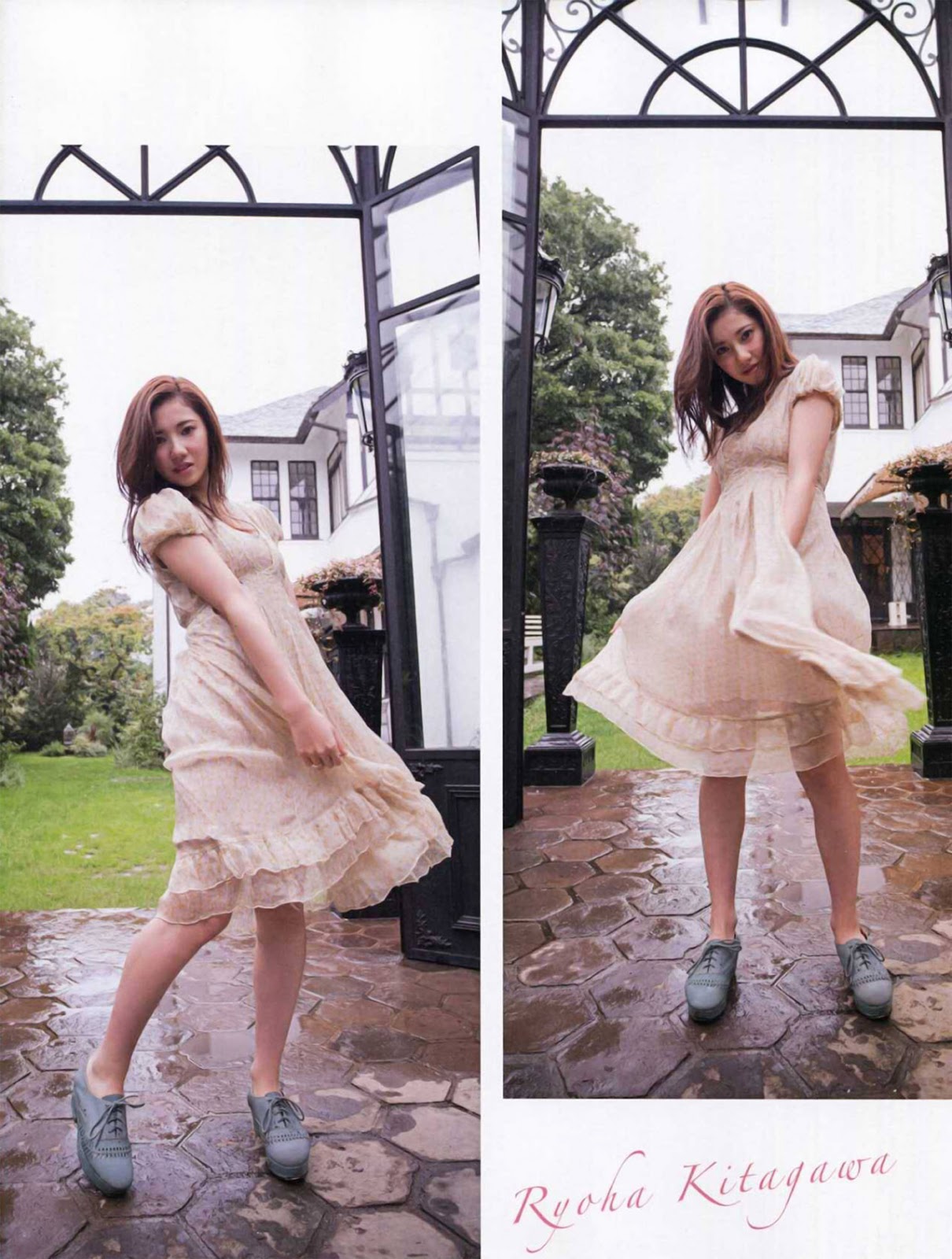 Nao Kanzaki and a few friends: Ryoha Kitagawa: Magazine scans #1