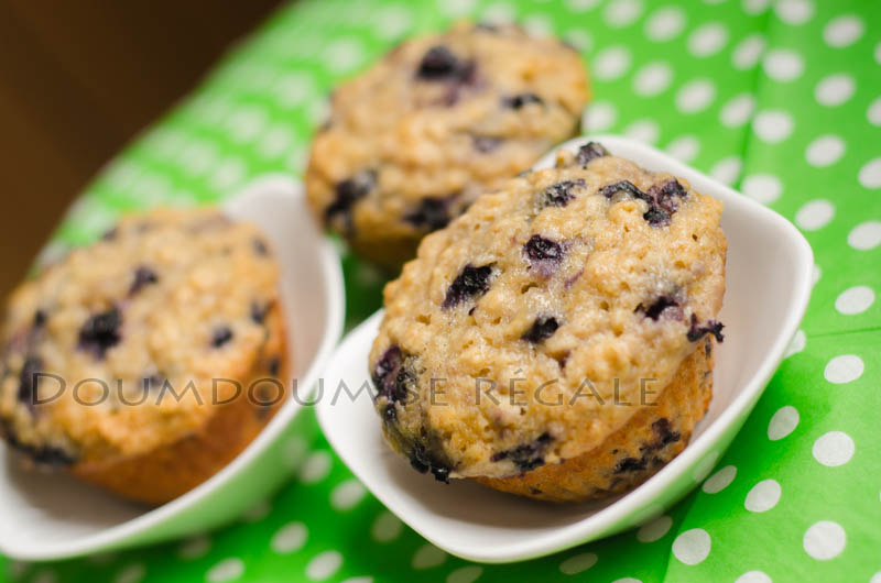 Muffins aux bleuets de Ricardo | Doumdoum se régale