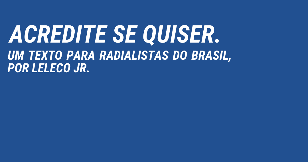 Suporte - Playlist Soluções: Acredite se quiser.