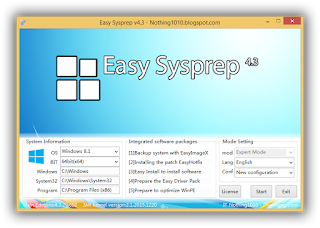 Easy Sysprep 4.3.29 final (Tiếng Việt - English - ThaiLan - Rusian ...