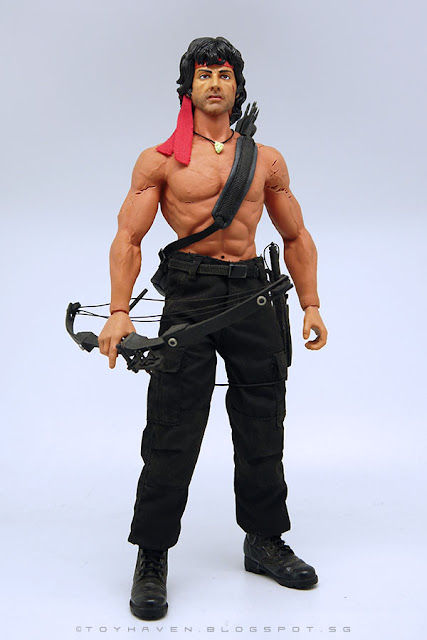 toyhaven: Hot Toys MMS006 1/6th scale First Blood Part II John Rambo 12 ...