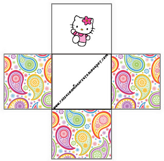 Hello Kitty Party: Free Printable Boxes. - Oh My Fiesta! in english