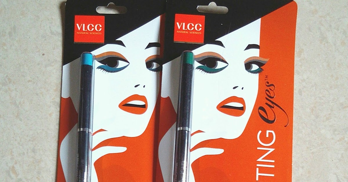 VLCC Enchanting Eyes Blue and Green Kohl Review & Swatches