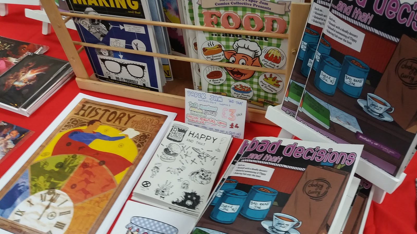 Paper Jam Comics Collective: 2018