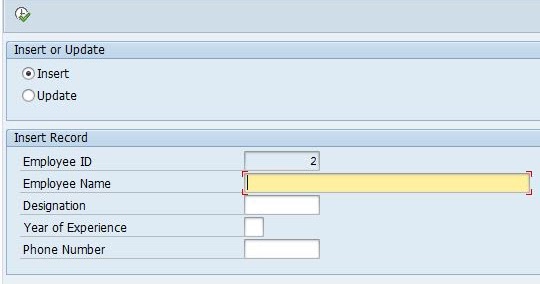 SAP ABAP Notes: Insert and Update of a Table