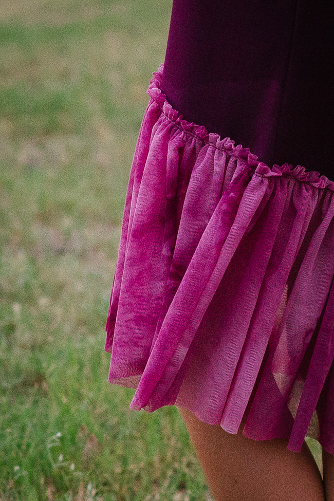 MODKIDBOUTIQUE: Modkid Modified // Kyra Dress with Hem Ruffle