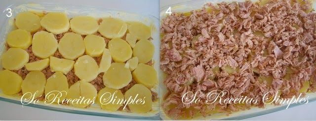 Só Receitas Simples: Gratinado de Batata e Atum