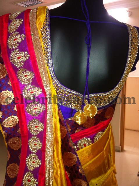 Kundan Work Bridal Blouse - Saree Blouse Patterns