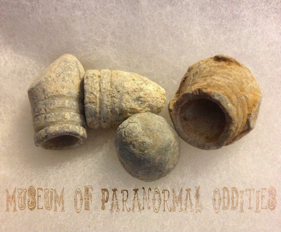 Museum of Paranormal Oddities : Bloody Bullets from Gettysburg, PA