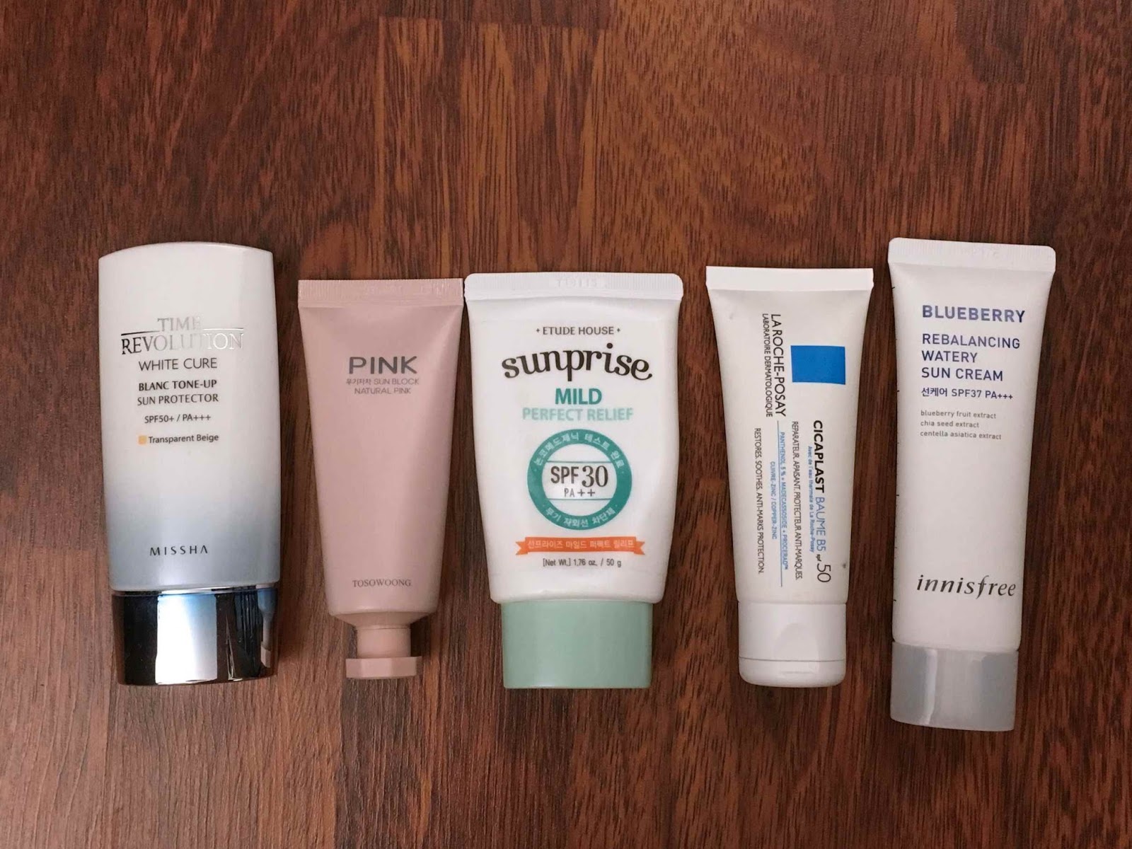 Skincare Notebook: Sunscreen Texture Comparisons / Swatches