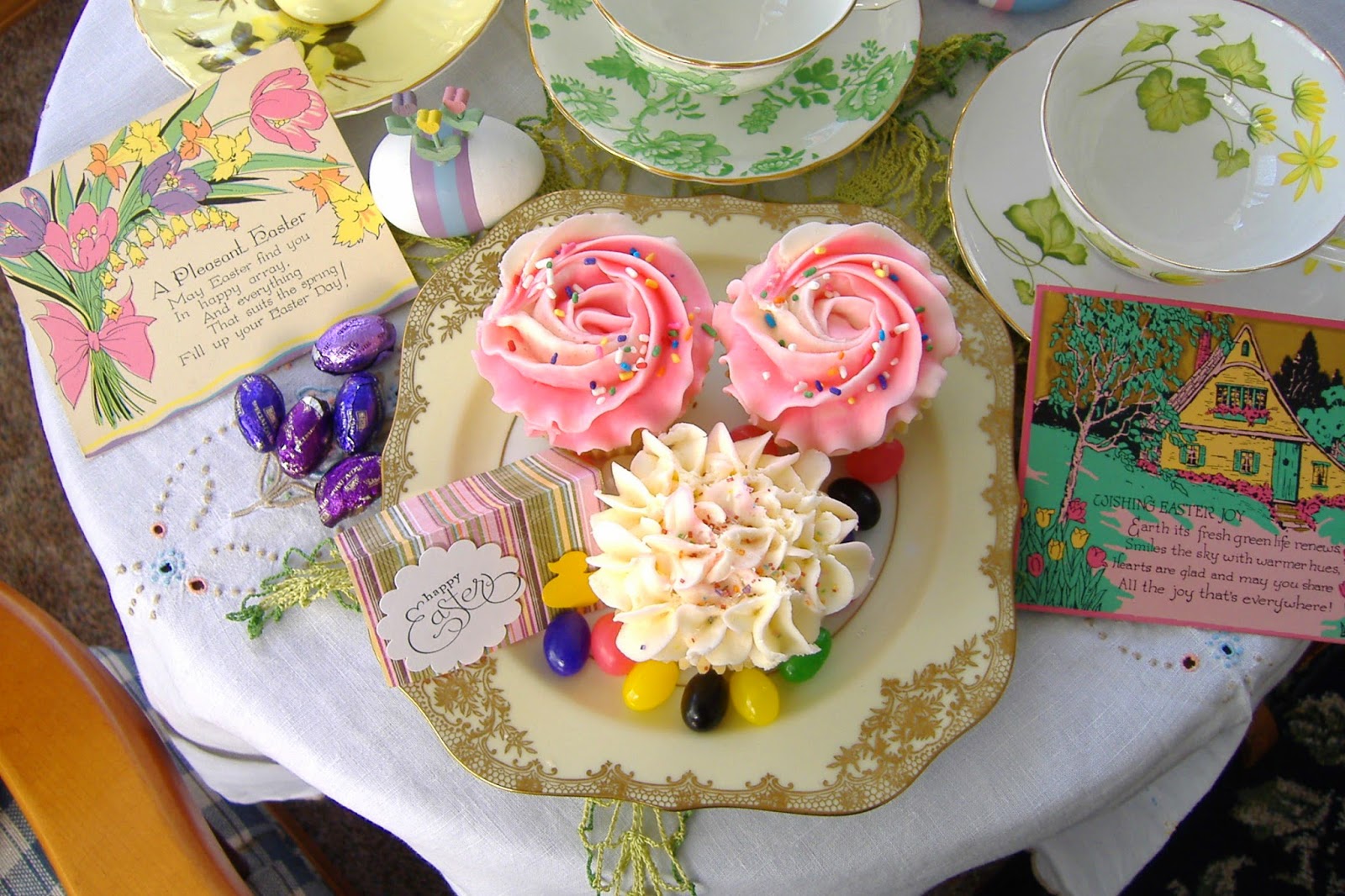 Antiques And Teacups: Tuesday Cuppa Tea, Easter Tea
