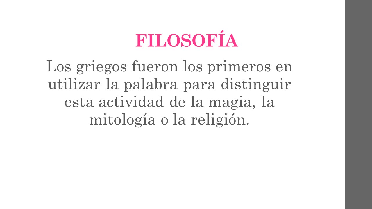 ¿Qué es la filosofía?