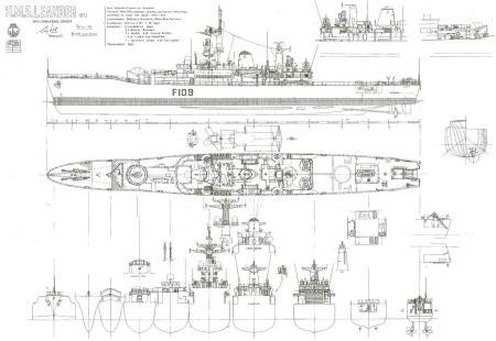 Building a Fleetscale 1/96 Scale Type 23 Frigate: HMS Leander F109 my ...