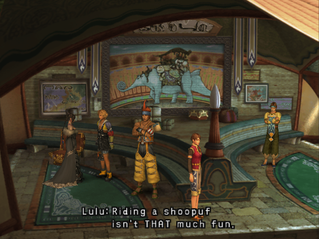 Let's Play Final Fantasy X: Part 11: Rides ze Shoopuf!!