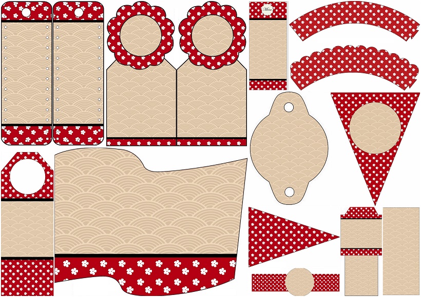 Japanese Style Party: Free Party Printables. | Oh My Fiesta For Ladies!