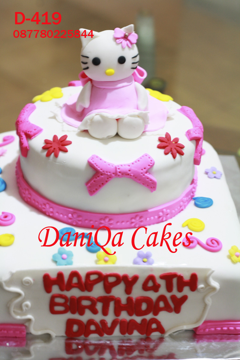 Sweety by Daniqa: Kue Ulang tahun hello kitty