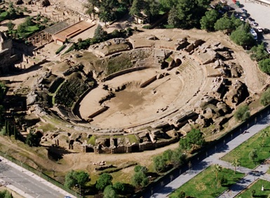 Hispania romana: Anfiteatro de Mérida