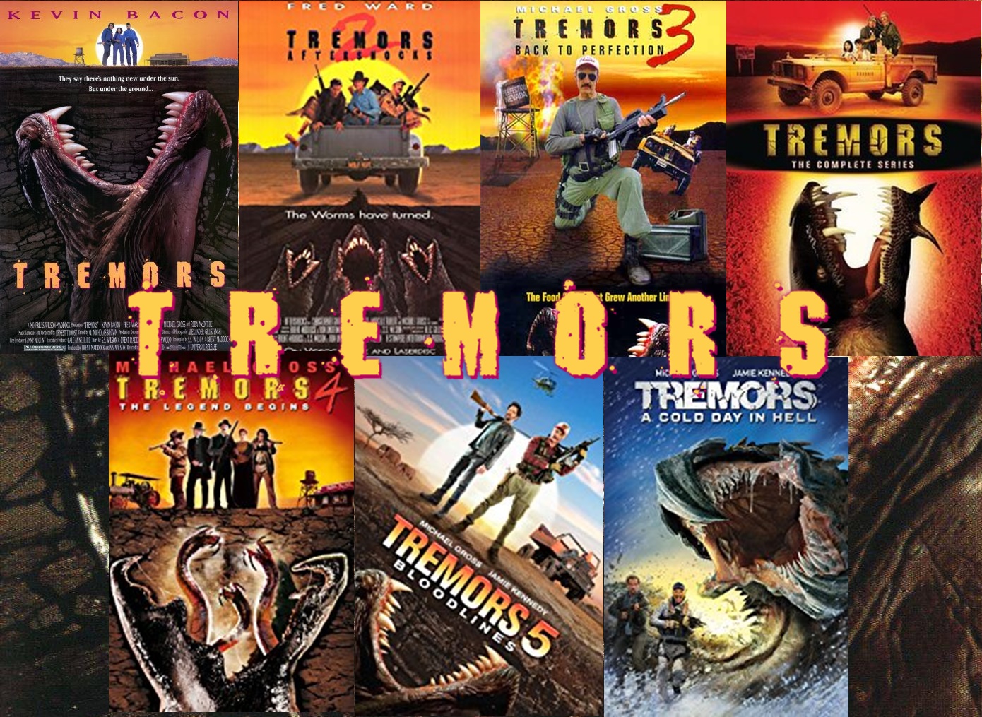 TREMORS: Download Franquia Tremors: O Ataque dos Vermes Malditos