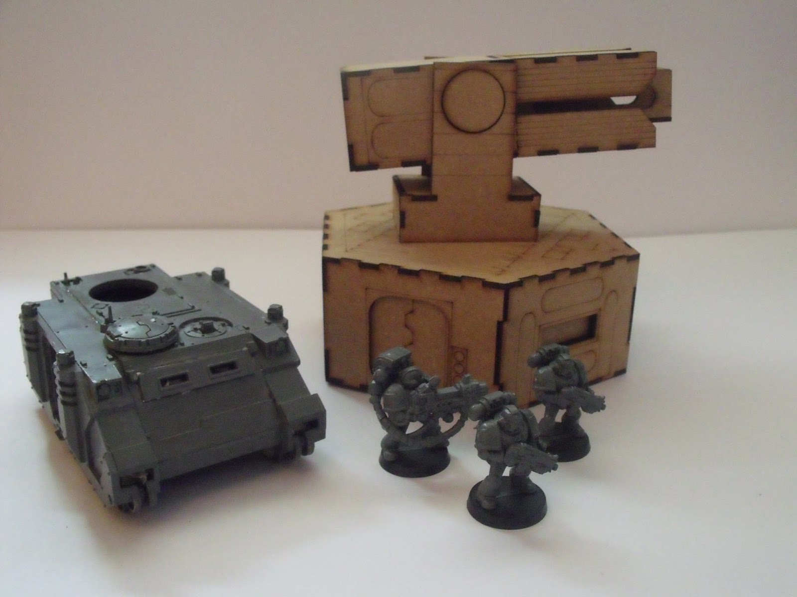 Limited Edition Warhammer models: wargame model mods - MDF buildings