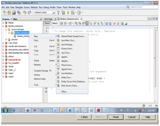 Membuat aplikasi Biodata Mahasiswa Tampa Koding dengan Java Neatbeans