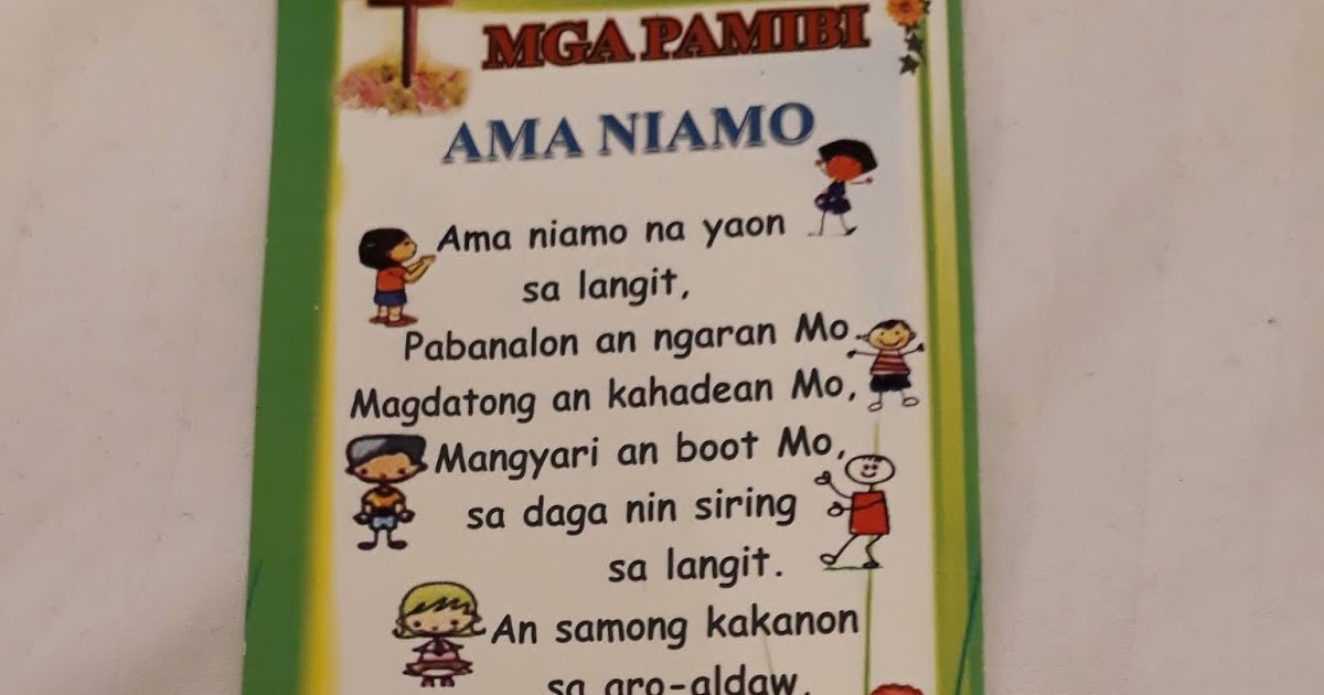 Mga Pamibi. Ama Niamo