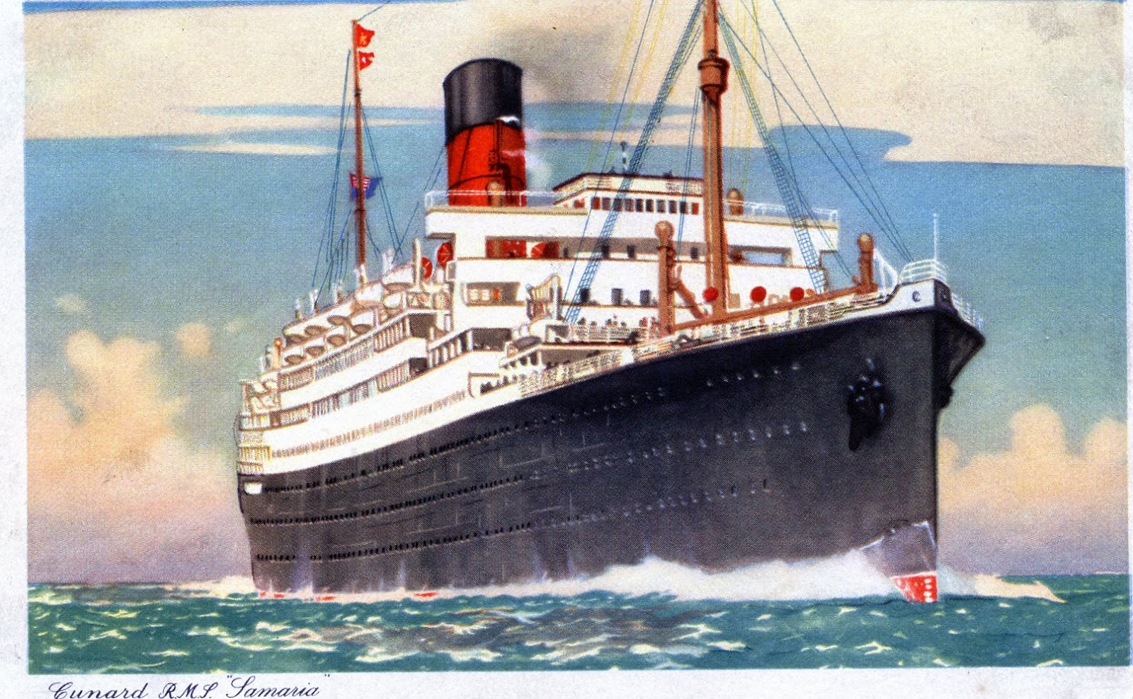 Richblog: Cunard RMS Samaria