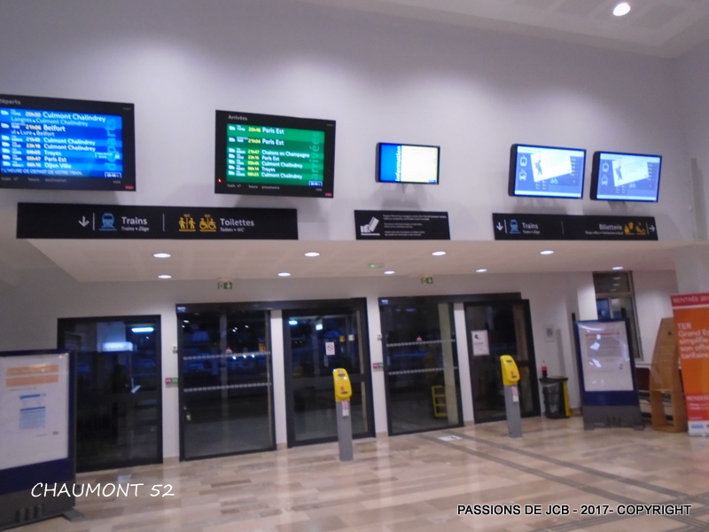 LA GARE SNCF de CHAUMONT