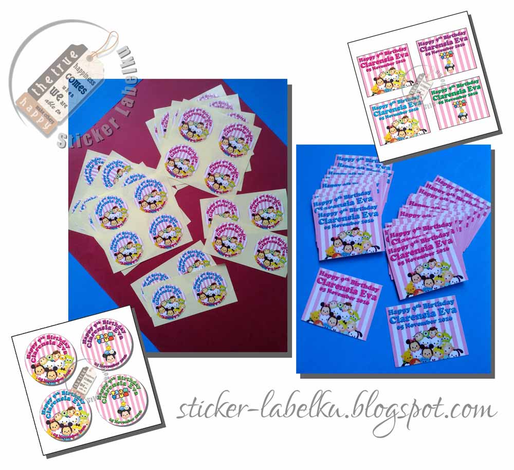 Sticker-Labelku: Label Paket Ultah