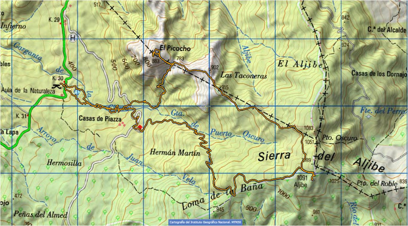 TROTONES BLOG: Travesía Picacho-Aljibe