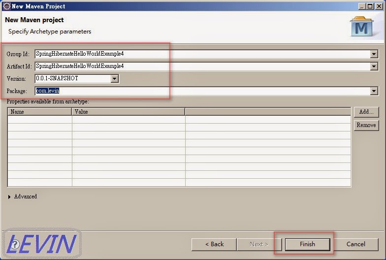 Java程式教學甘仔店 Spring Hibernate Hello World Example 專案 之 Xml Mapping 第4版