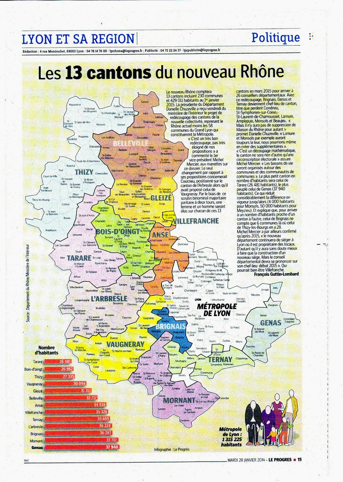 Et voici : le nouveau Département du Rhône / Vu d'ici lu ailleurs