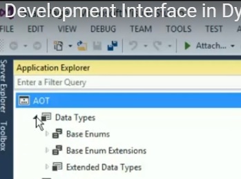 Dynamics Development Interface, Ax 2015 Rainier ,Ax7