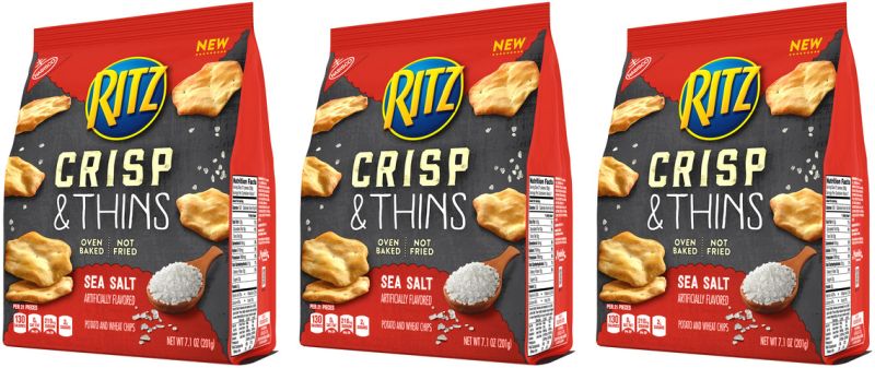 New Ritz Crisp & Thins Arrive as a "Better-for-You" Chip Option