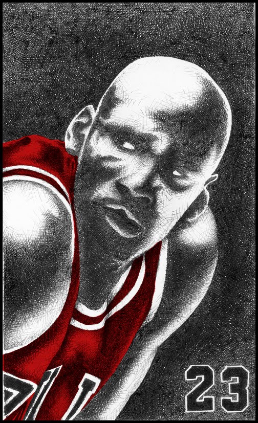 Algo que pintar: Michael Jordan