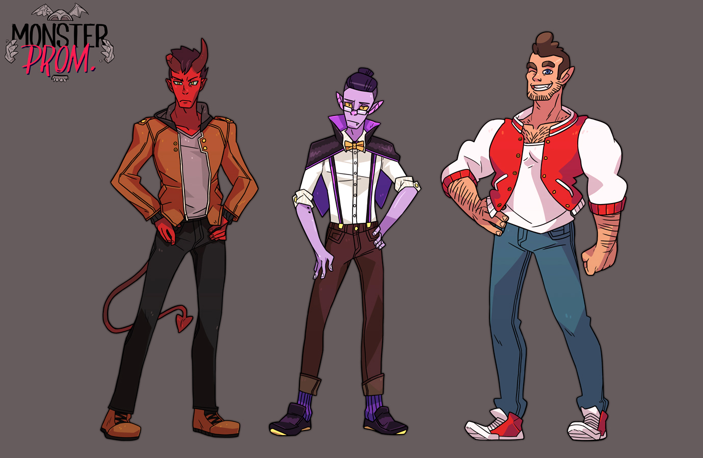 Arthur Illustrations: Monster Prom: Character Design