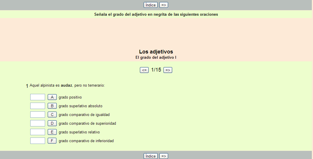 MilagroTIC: TEMA 5 - LENGUA - 5º - GRADOS DEL ADJETIVO - ACENTUACIÓN DE ...