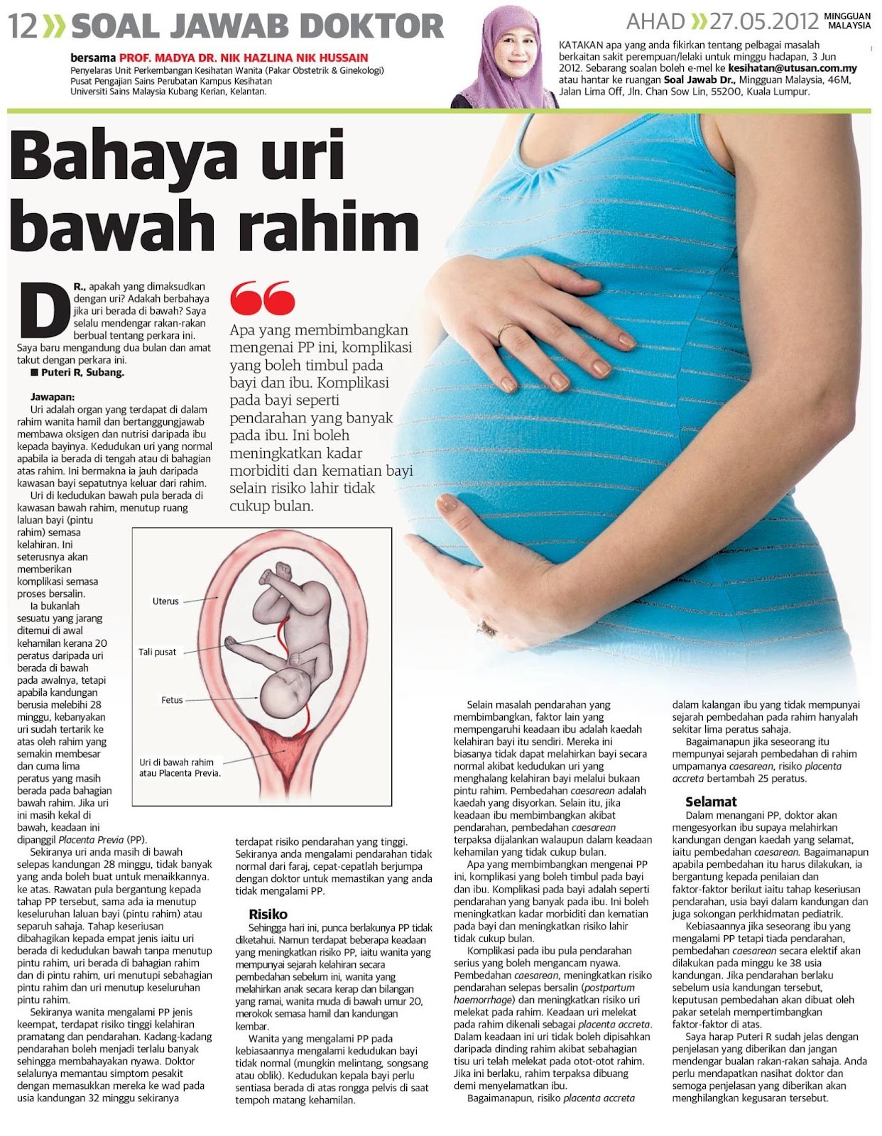 Mummy Hamil Cantik & Cergas