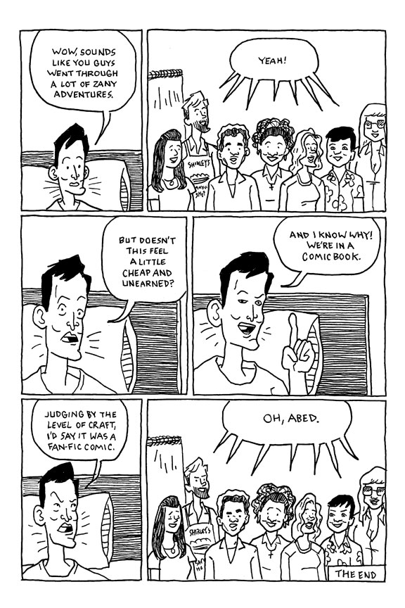 David Yoder's Awesome Art Blog: Community Fan Comic