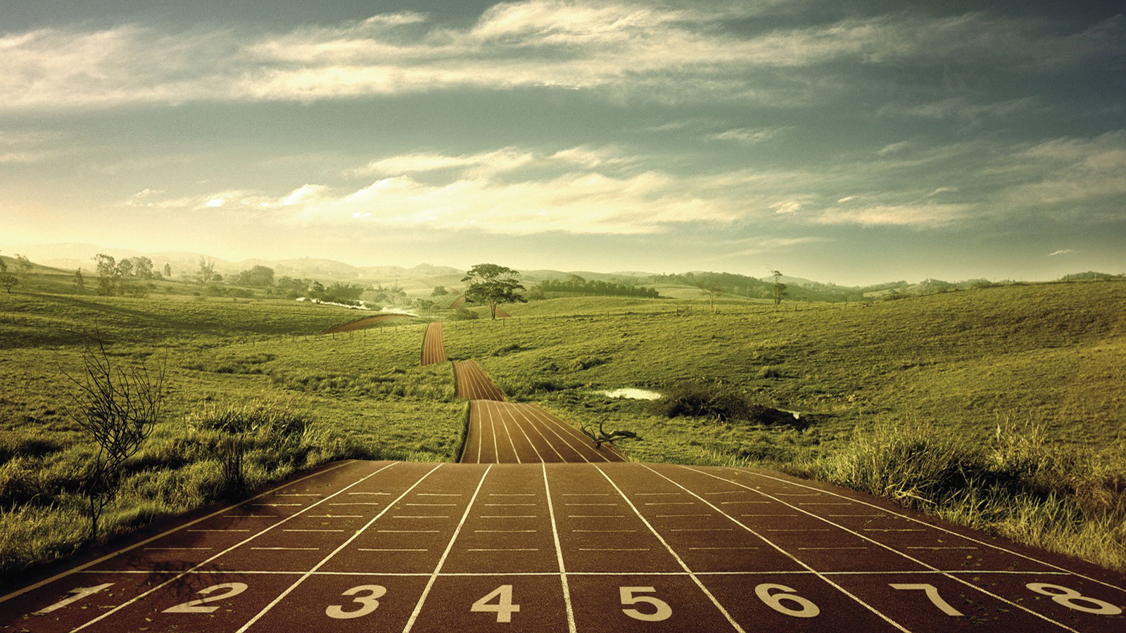 Magnificent Running Track 2013 Hd Desktop Wallpaper ~ C.a.T