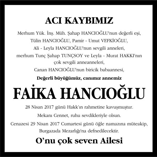 Akrabalık Zinciri: Ekim 2017