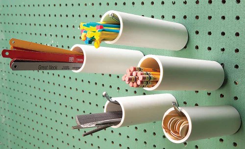 25 Life-Changing PVC Pipe Organizing and Storage Projects - Handy DIY