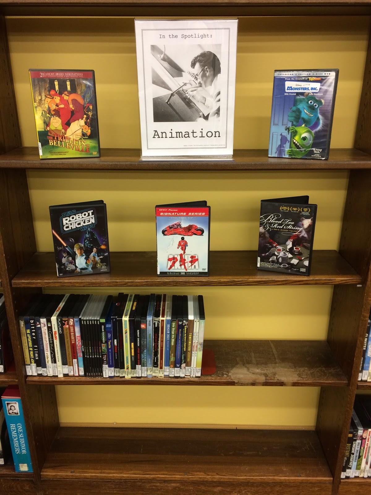 Reeves Memorial Library: December-January DVD Spotlight: Animation